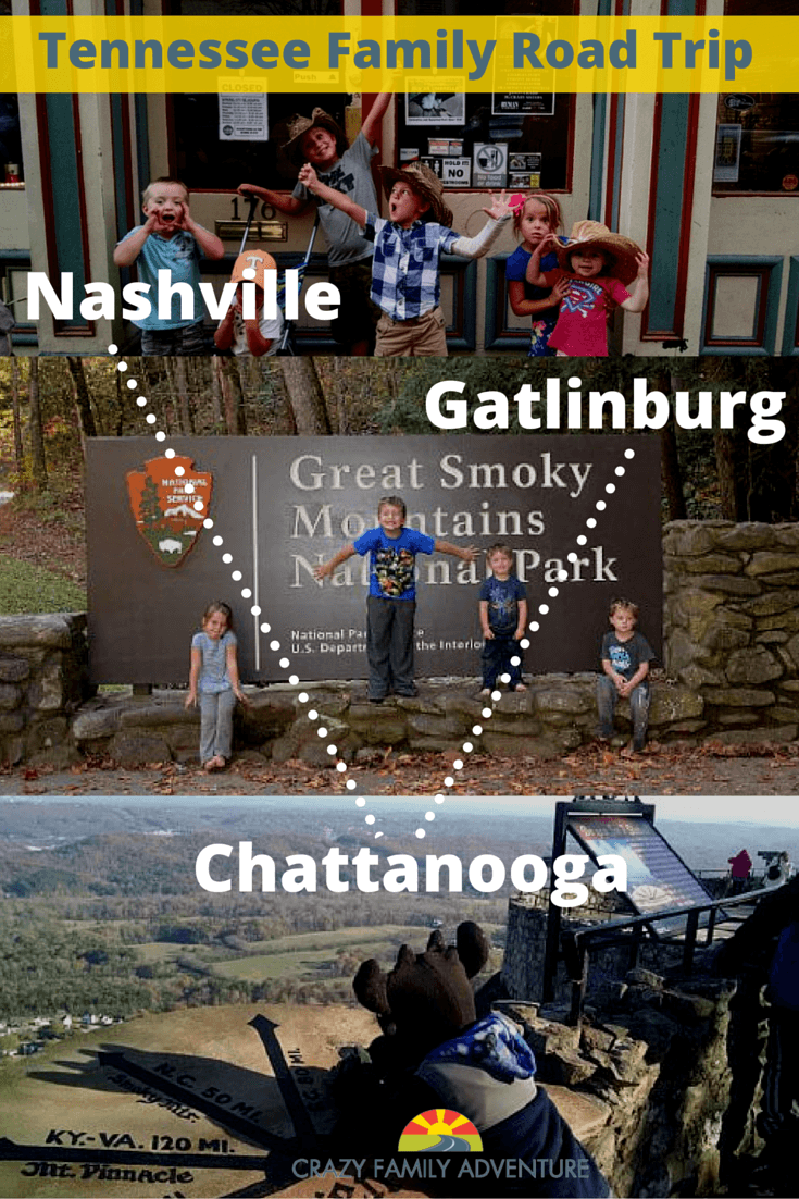 Tennessee Family Road Trip - Crazy Family Adventure